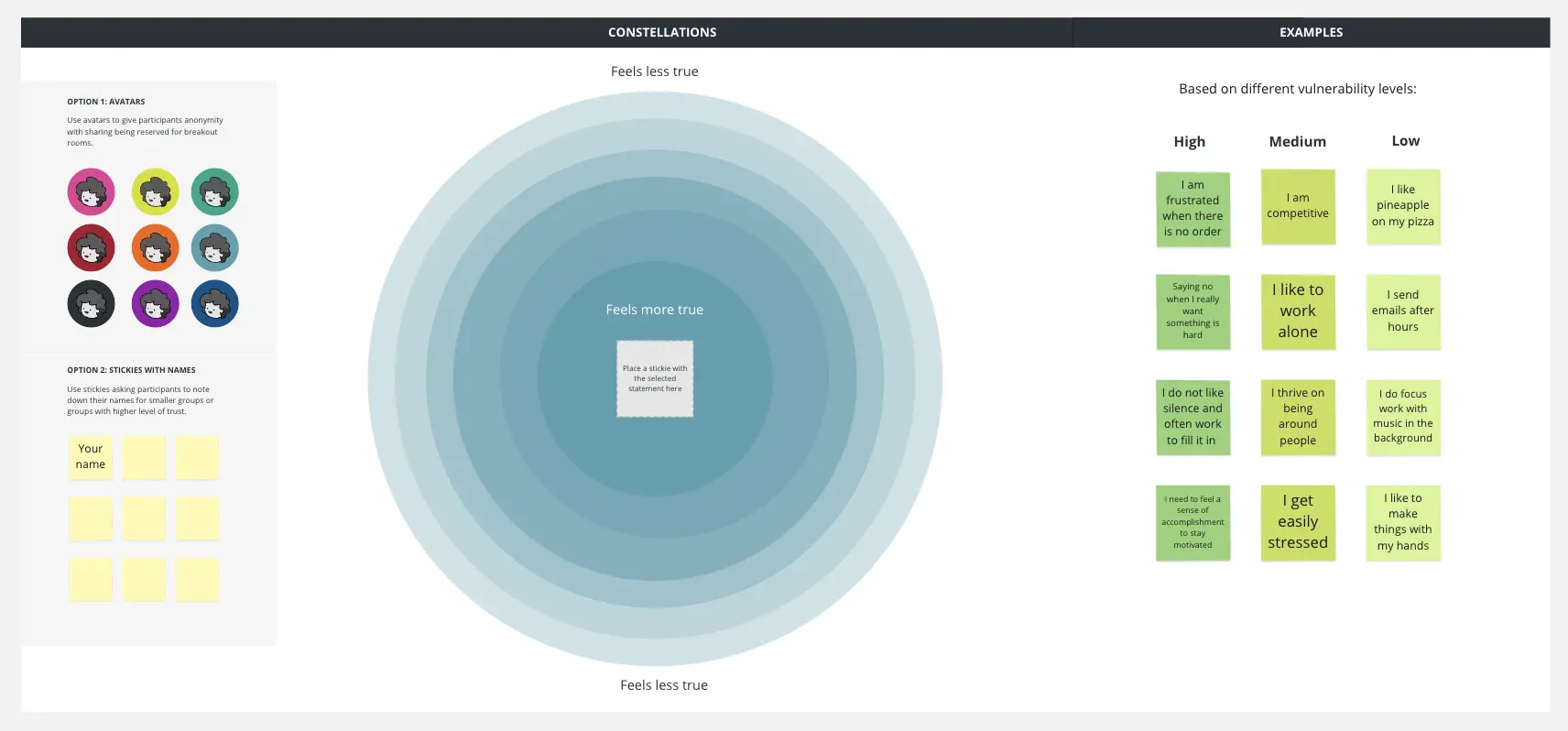 Constellations Canvas Template | Miroverse