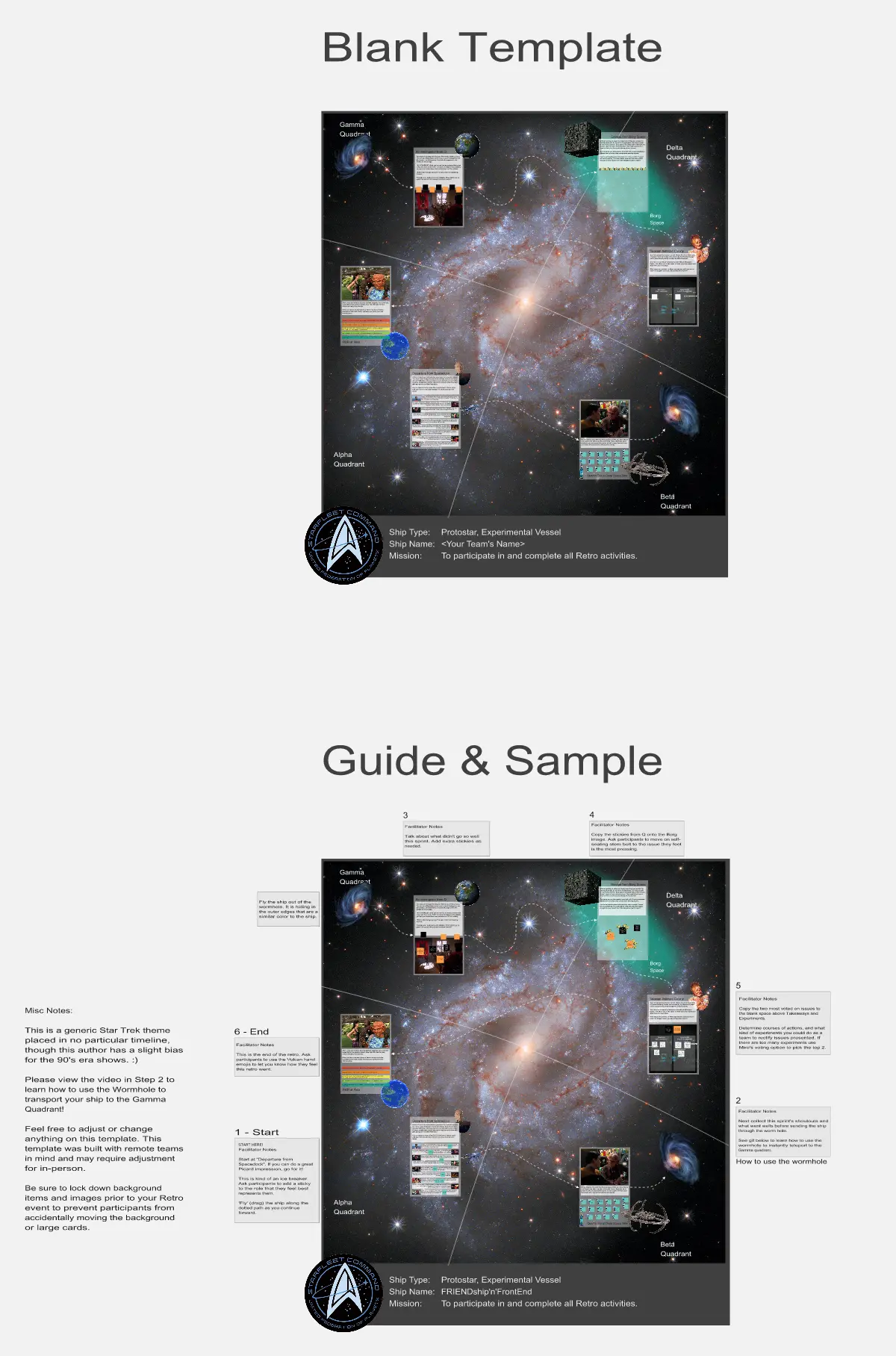 Star Trek Retro Template | Miroverse
