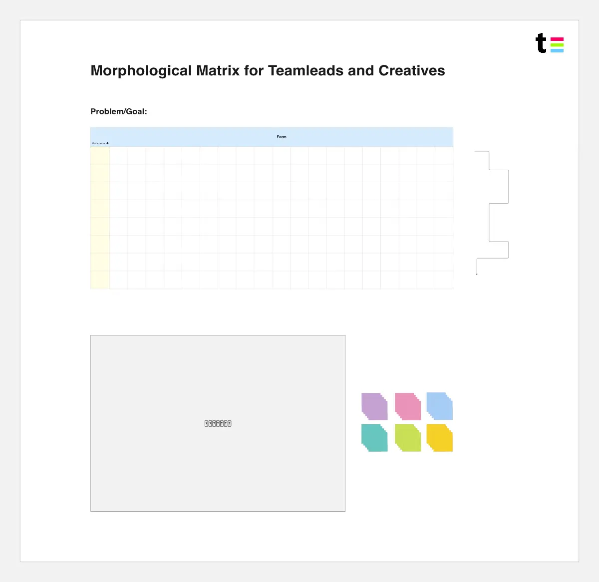 Morphological Matrix Template Template | Miroverse Morphological Matrix Template Template | Miroverse