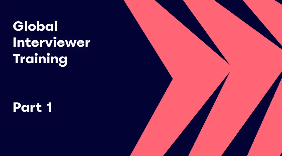 Interviewer Training Enablement Template | Miroverse