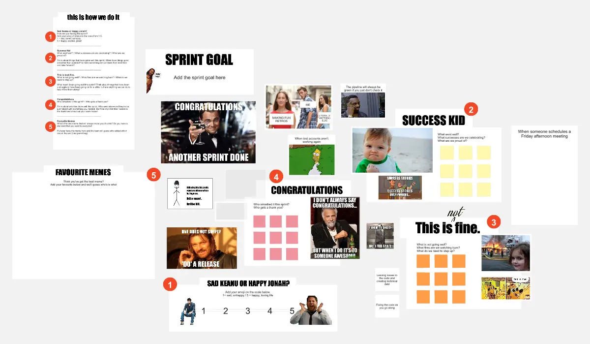 🤜 Retro Memes 👤 Template | Miroverse